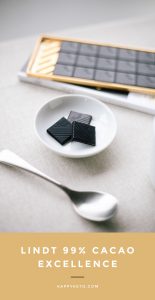 Lindt 99% Cacao Excellence Chocolate Bar - Happy Keto